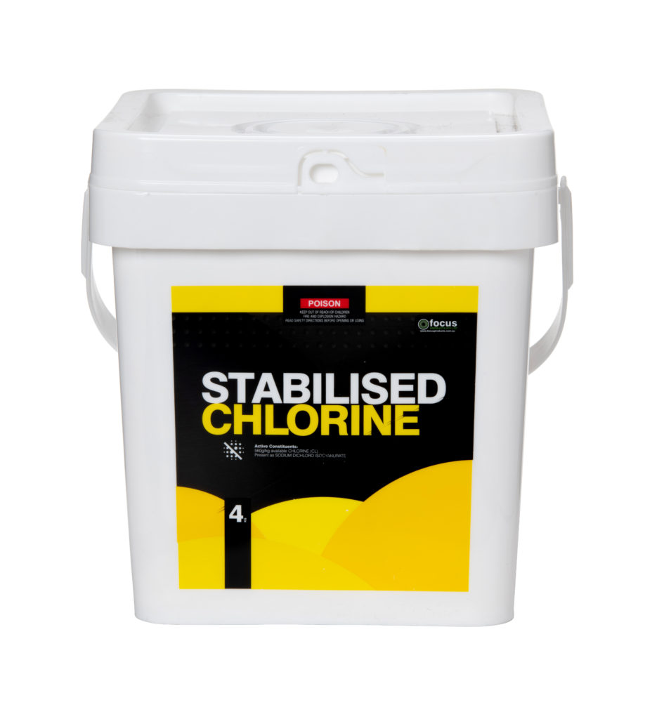 Focus Stabilised Chlorine | Pool Chlorine | Dolphin Pacific